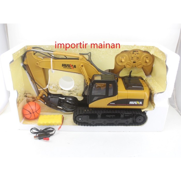 Jual HUINA 1571 rc diecast alat berat grab loader 16ch 2.4ghz ...