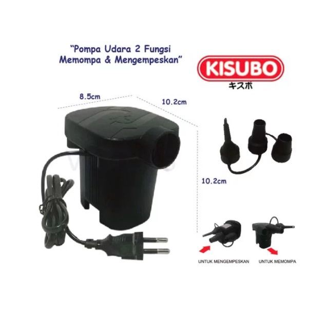 Jual Pompa Elektrik Kisubo 2In1 Pompa Listik Kolam Renang | Shopee Indonesia