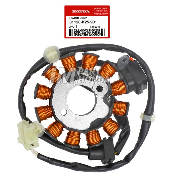 Jual 31120-K25-901 Spool Spul Spol Stator Comp Beat Fi Scoopy Fi Vario ...