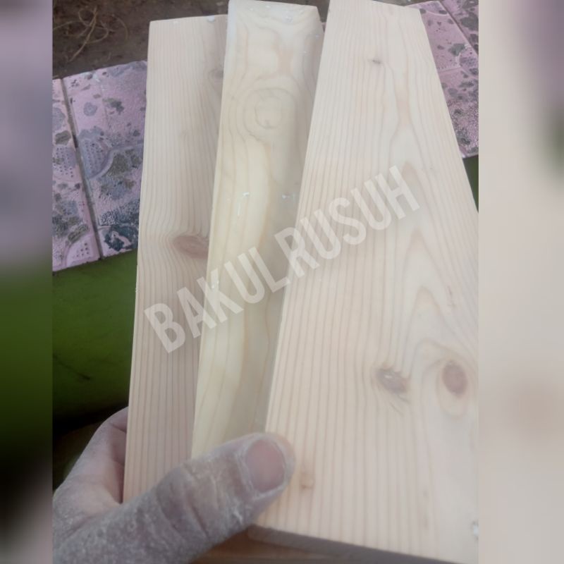 Jual Papan kayu jati belanda palet jati Londo ampelas halus 9x50 cm ...