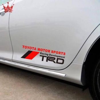 Jual stiker trd toyota racing development sticker mobil toyota | Shopee ...