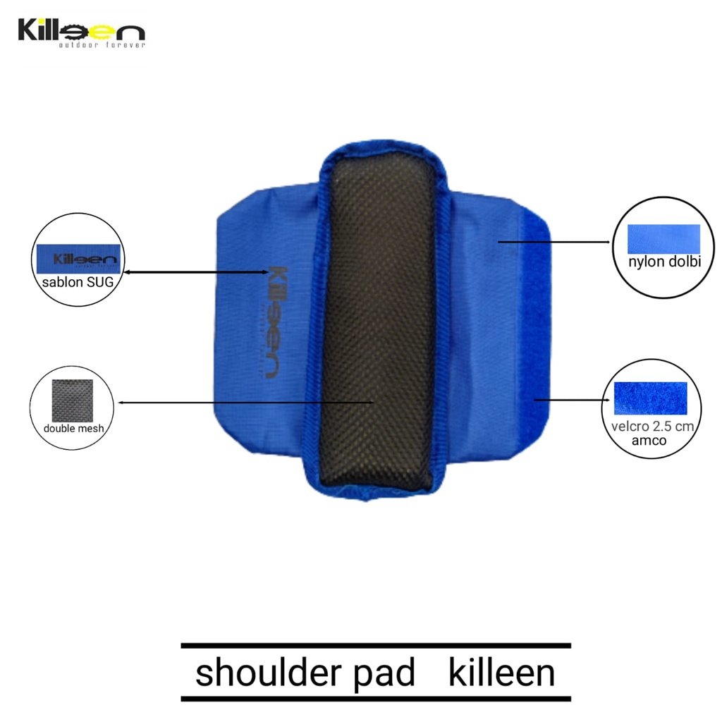 Jual Bantalan Keril - Shoulder Pad KILLEEN - Tumpuan Bahu - solderpad ...