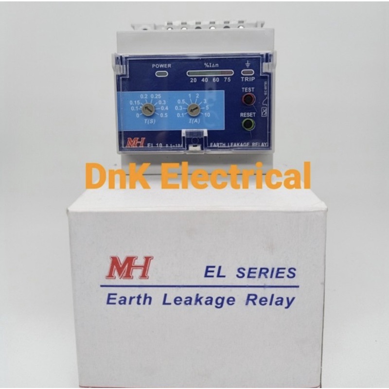 Jual Earth Leakage Relay/ELR Merk MH EL 10/EL10 | Shopee Indonesia