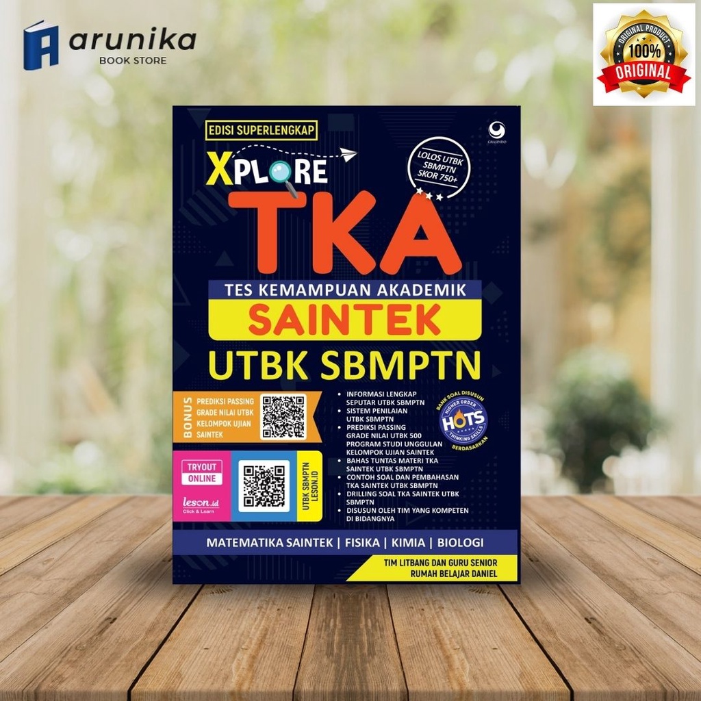 Jual Xplore TKA SAINTEK UTBK SBMPTN - Tim Litbang dan Guru Senior ...