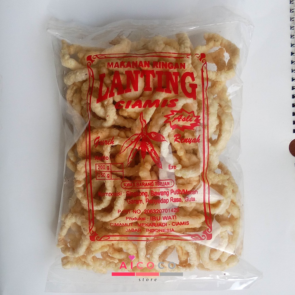 Jual Lanting Klanting Klanthing Cemilan Makanan Ringan Oleh-oleh Khas ...