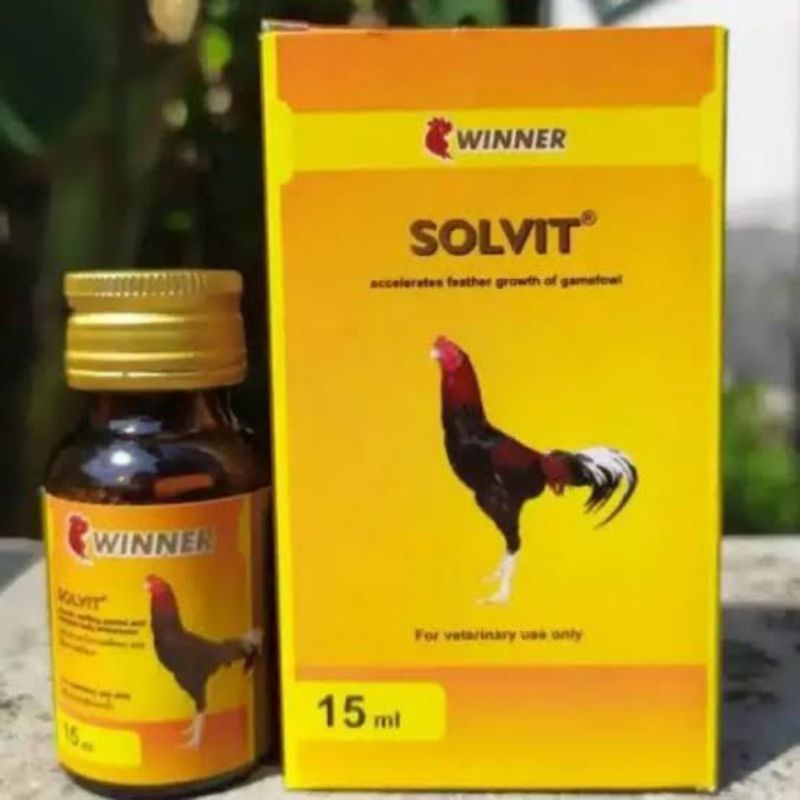 Jual SOLVIT 15 ML multivitamin dan protein asam aminomempersingkat masa rontok bulu dan menjaga ...