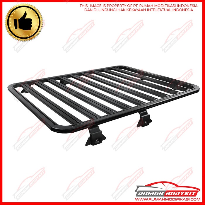 Jual ROOF RACK SUZUKI JIMNY 2019 - ON - ALUMINIUM - BLACK | Shopee Indonesia