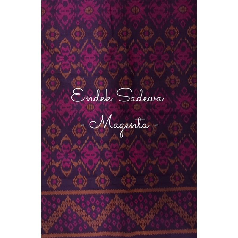 Jual Kain Endek Bali Katun Batik Bali Endek Katun Print Lembaran ...