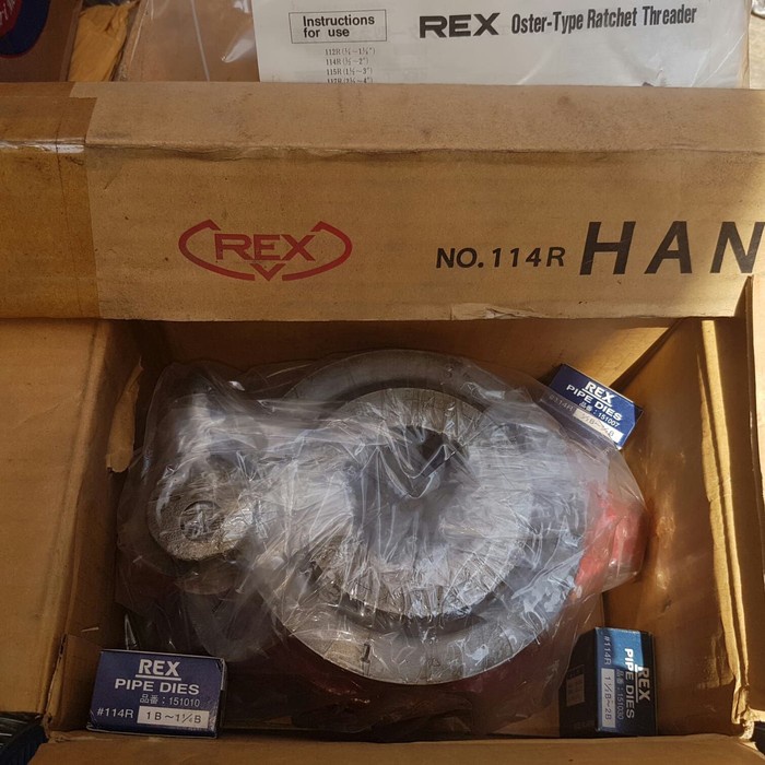 Jual DMST | Alat Snai Manual Drat Pipa REX No.114 Oster-Type Ukuran 1/2 ...