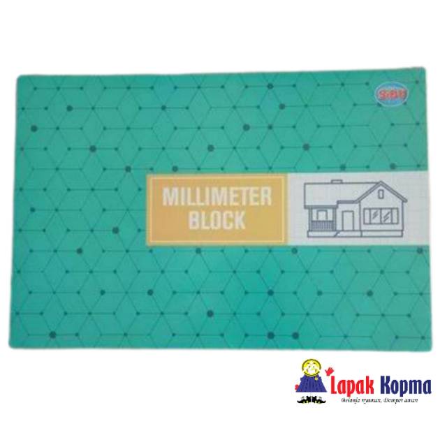 Jual Milimeter Block A3 Buku Tugas Buku Sekolah Buku Gambar Buku Peta ...