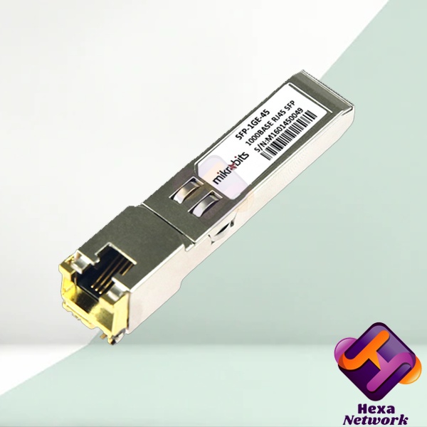 Jual Mikrobits SFP-1GE-45 Transceiver (RJ45) | Shopee Indonesia