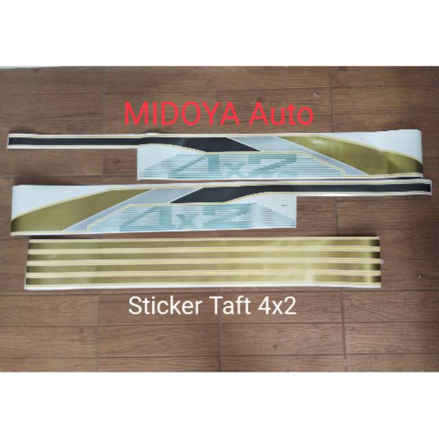 Jual Sticker Stiker Body Taft 4x2 1set | Shopee Indonesia