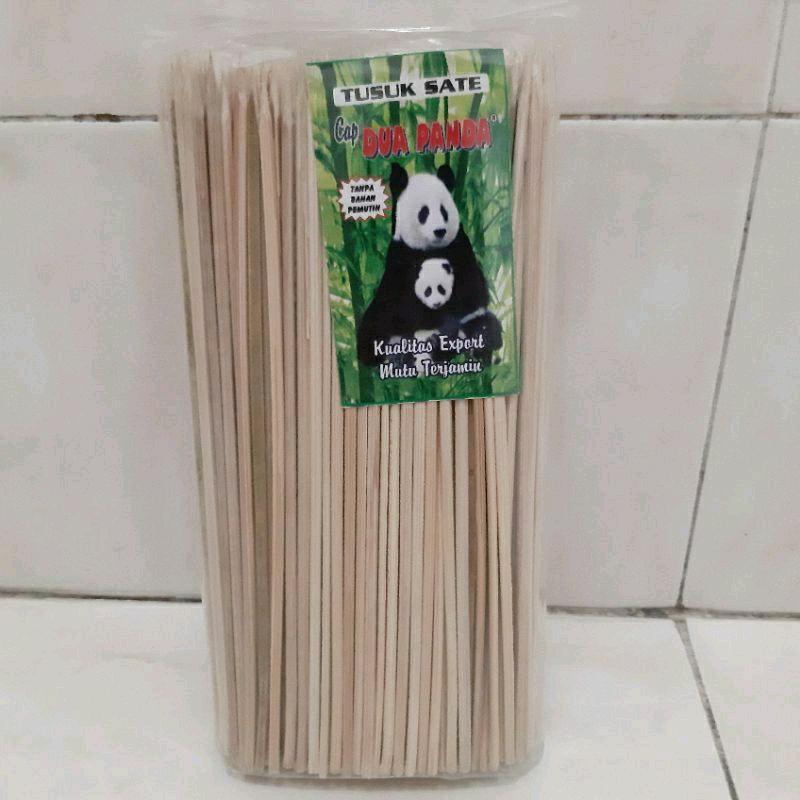 Jual Tusuk Sate Bambu Cap Panda 500 g | Shopee Indonesia