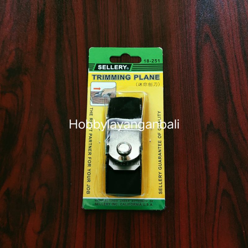 Jual Sellery trimming plane - alat serut mini kayu bambu ketam manual ...