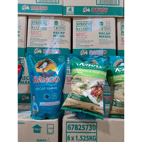 Jual Kecap Bango 1.525 gr + Knorr Mushroom & Vegetable Termurah ...
