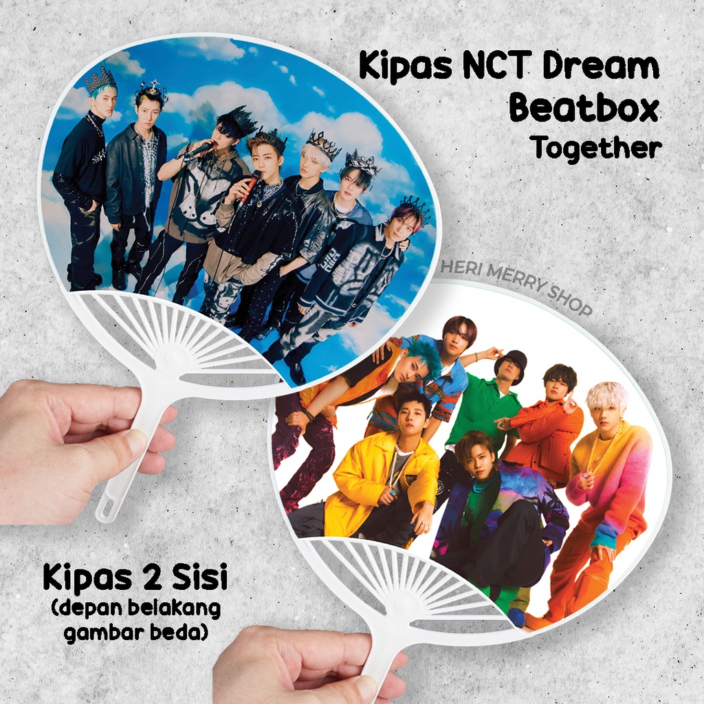 Jual Kipas NCT Dream Beatbox - Merchandise KPOP Hand fan Unofficial ...