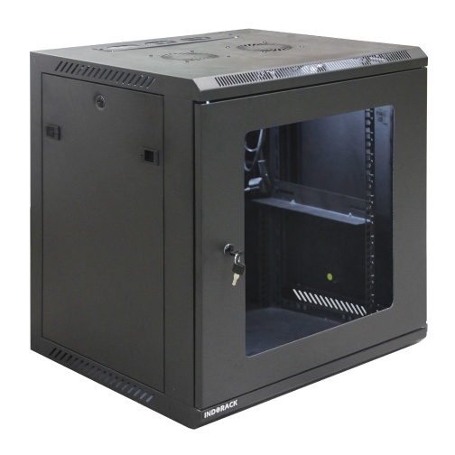 Jual INDORACK WALLMOUNT 12U DEPTH 500MM RACKMOUNT RACK SERVER - WR5012S ...