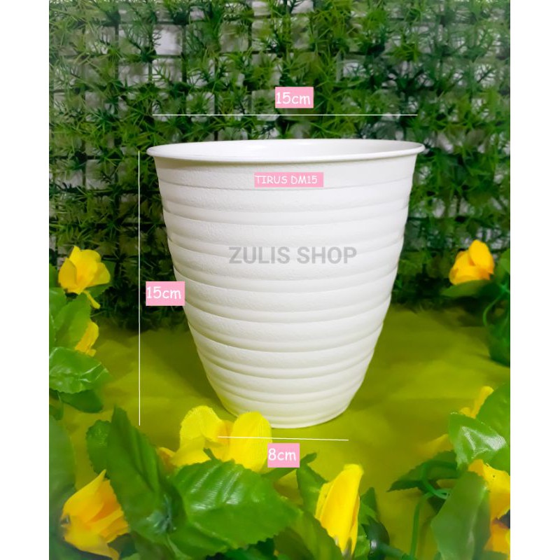 Jual POT BUNGA / TANAMAN TAWON UKURAN DM 15 CM ORIGINAL PIRUS TIRUS ...