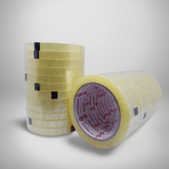 Jual (12pcs) Isolasi 1/2 inch x 90 yard / Solatip / lakban 12mm ...