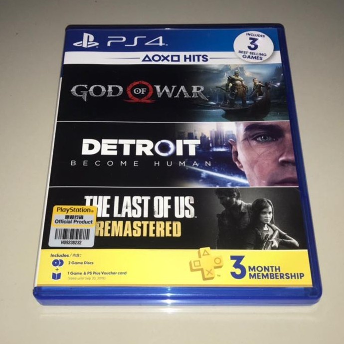 Jual [PS4] God of War GOW and Detroit Become Human Bundle Game (Region ...