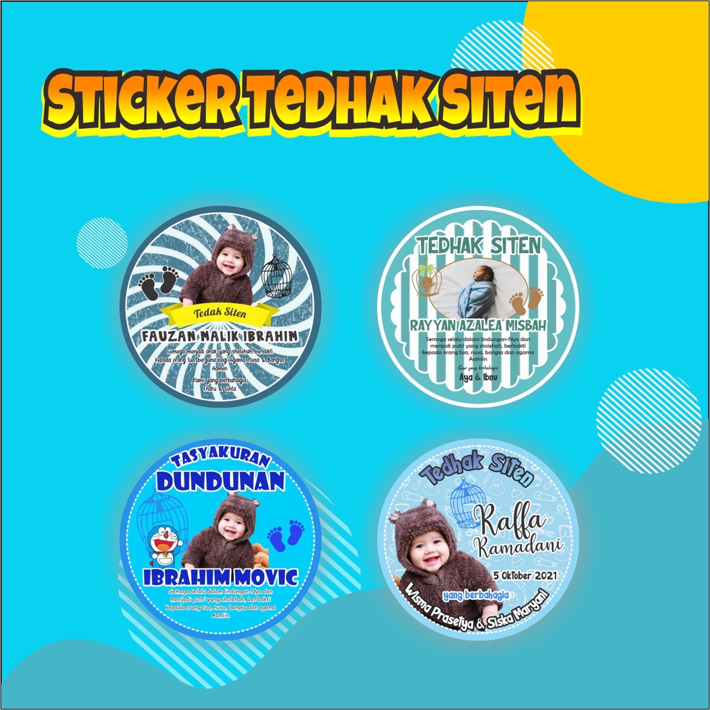 Jual Stiker|Stiker Tedak Siten| Stiker Dundunan| stiker diecut|Kekinian ...