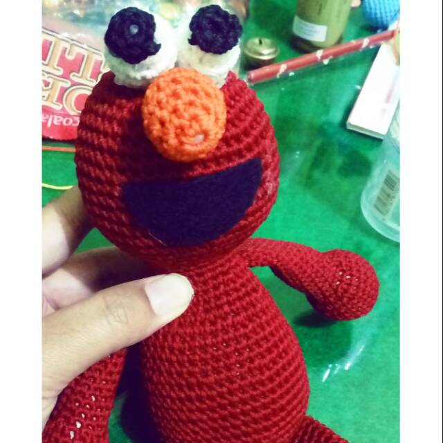 Jual ELMO CROCHET CUSTOM | Shopee Indonesia