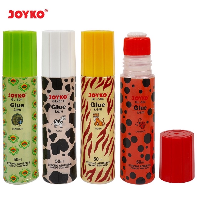 Jual LIQUID GLUE / LEM CAIR MEREK JOYKO GL-504 ( ISI 50ML ) MOTIF ...