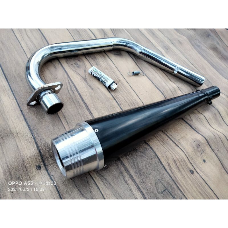 Jual Knalpot Custom Japstyle Caferacer Mini Bass Knalpot Custom Satu ...