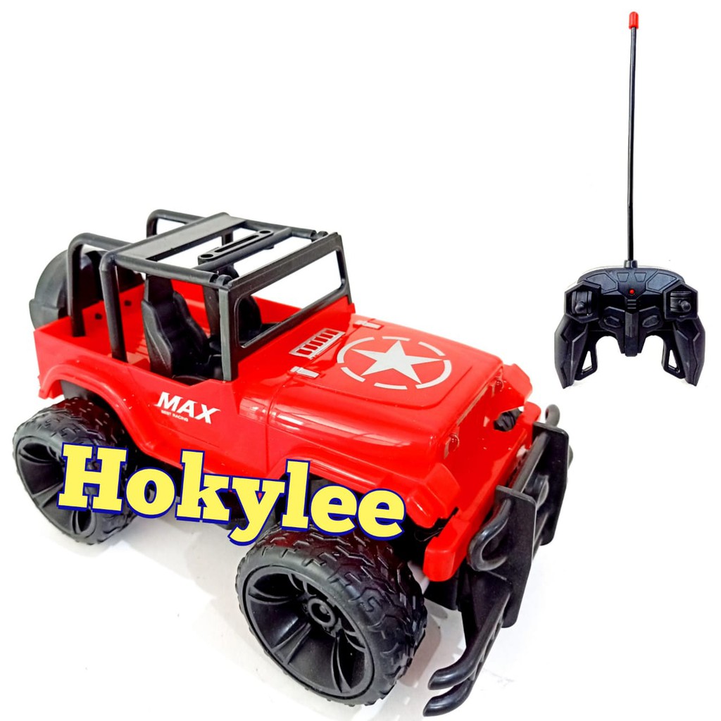 Jual MOBIL REMOTE CONTROL RC CAR JEEP MAX NO.737-3315 | Shopee Indonesia