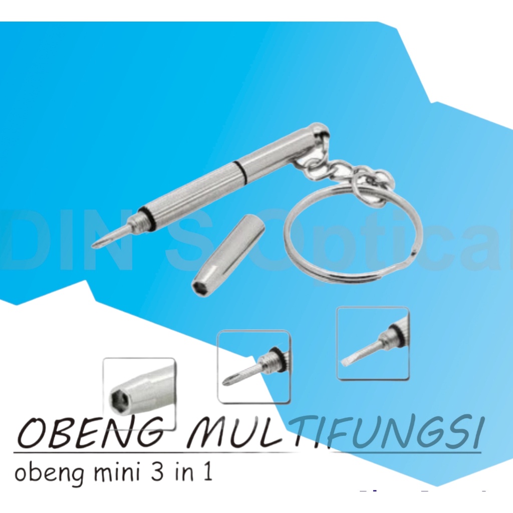 Jual Obeng kacamata buat reparasi obeng plus min kembang | OBENG KHUSUS ...