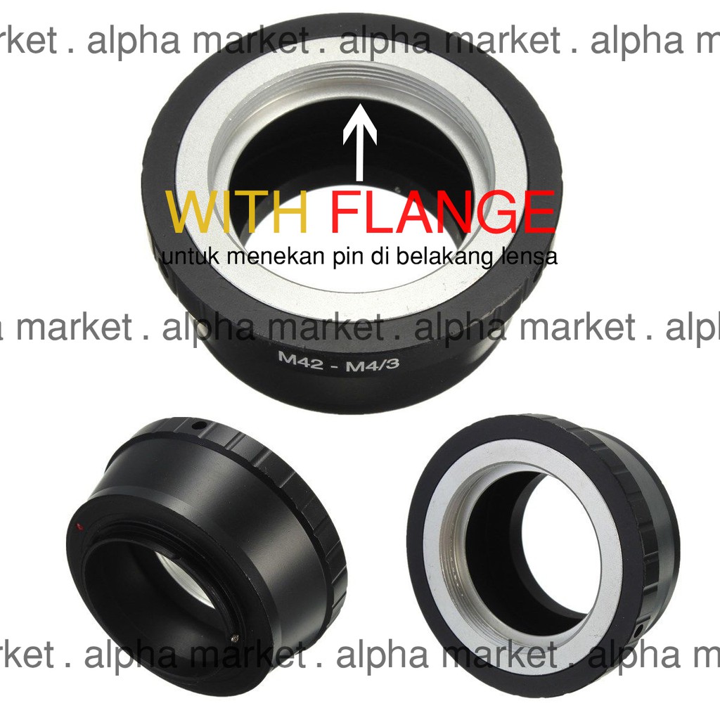 Jual Adapter Lensa Manual M42 to ke Kamera m4/3 m43 Mirrorless panasonic lumix GF GH G GX ...