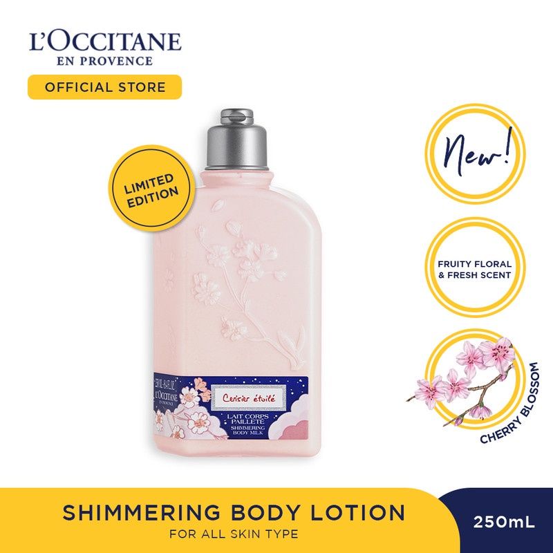 Jual Loccitane Cherry Blossom Starry | Shopee Indonesia
