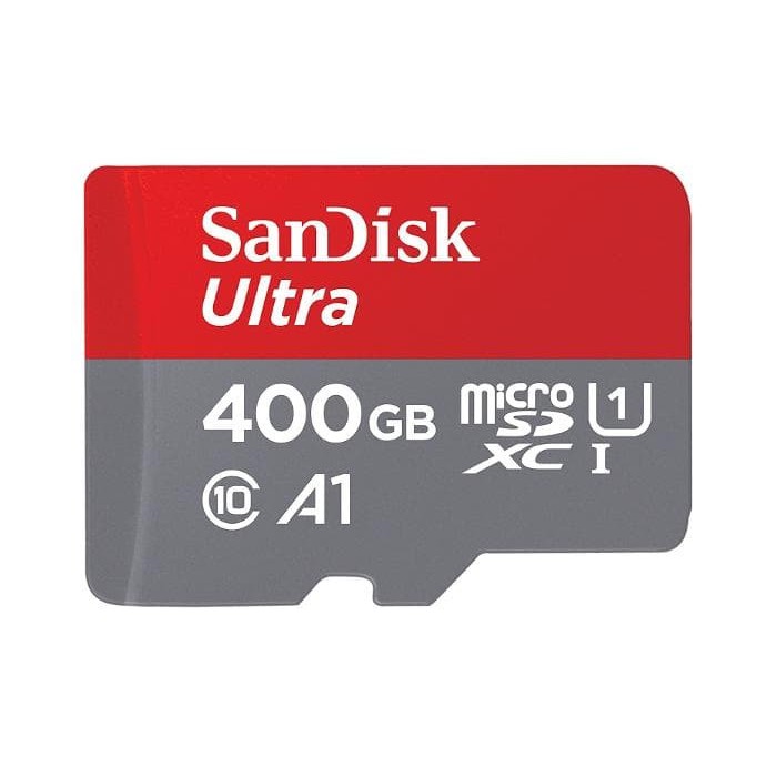 Jual microSD SanDisk Ultra 400GB UHS-I Class 10 A1 400 GB + SD Card ...