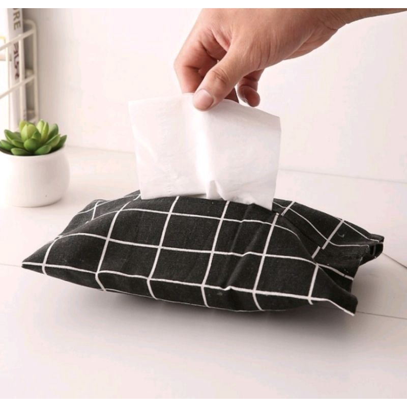 Jual Tempat Tissue Kain Bahan Kanvas Motif Lucu Cover Sarung Tempat ...