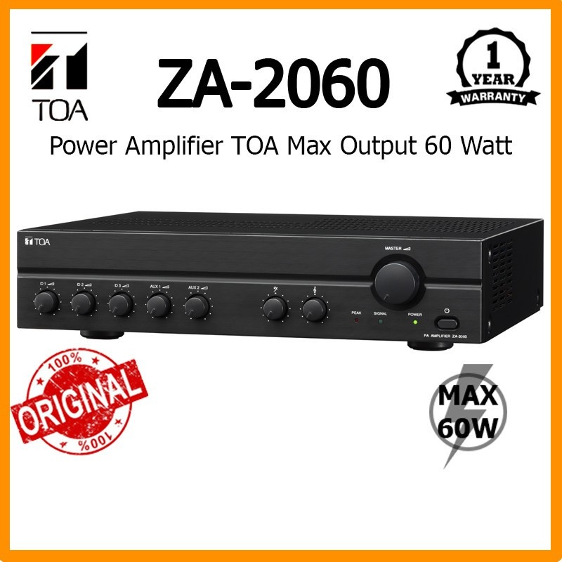 Jual TOA - AMPLIFIER ZA 2060 | Shopee Indonesia