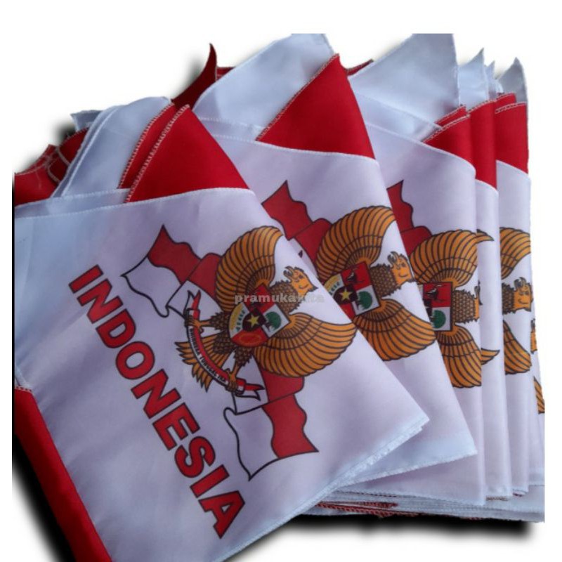 Jual Umbul-umbul-bendera zig zag 8 mata garuda | Shopee Indonesia