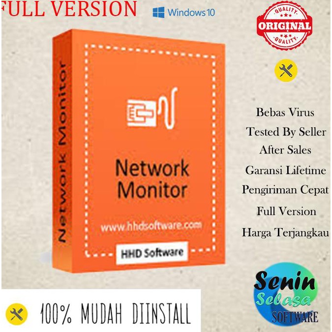 Jual Software Monitor Jaringan: Network Monitor Ultimate 8 [WIN ...