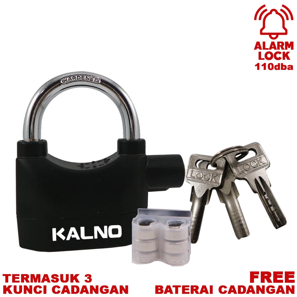 Jual GEMBOK ALARM ANTI MALING MULTIFUNGSI | Shopee Indonesia