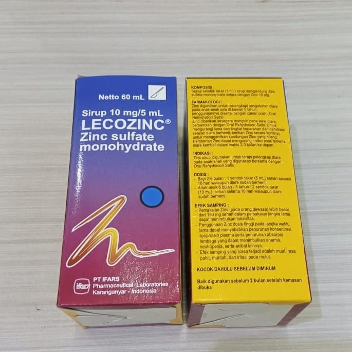 Jual LECOZINC SIRUP 60 ML | Shopee Indonesia