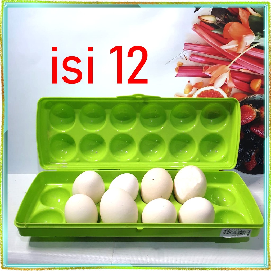 Jual tempat telur 12 telur TEMPAT TELUR TRAVEL AMAN eggs box panjang ...