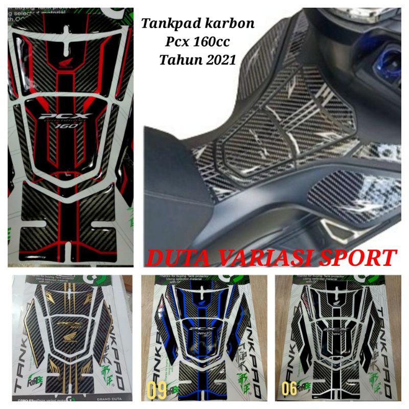 Jual Tankpad Honda Sticker Timbul Pcx 160 New Tankpad Honda Pcx 160 ...