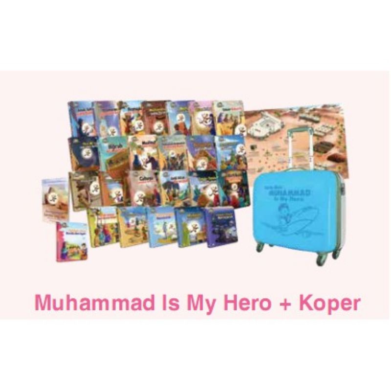 Jual [lReady] Muhammad Is My Hero Buku Sirah Anak Cordoba + Koper buku | Shopee Indonesia