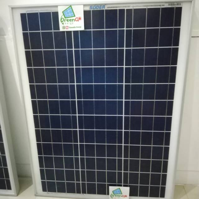 Jual Panel Surya Solar Panel Solar Cell 50Wp 50 Watt | Shopee Indonesia