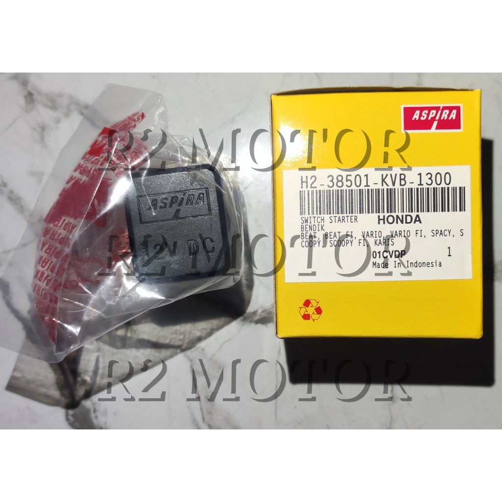 Jual BENDIK STATER SWITCH STARTER KVB ASPIRA BEAT VARIO SPACY SCOOPY ...