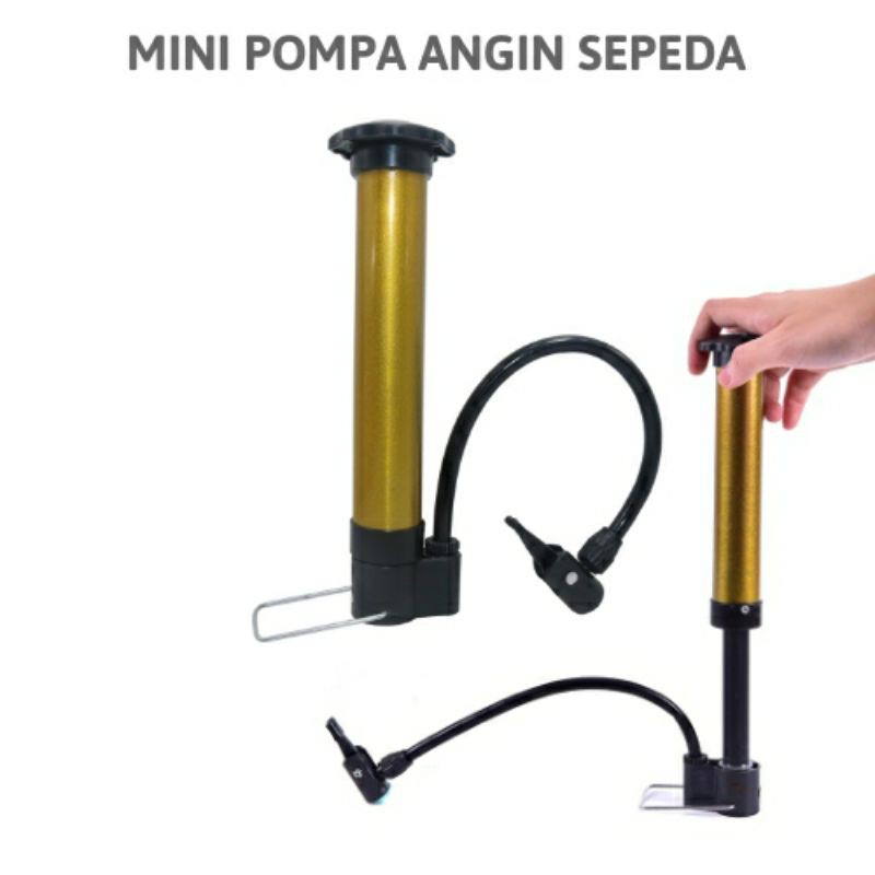 Jual Pompa Angin Sepeda Balon Serbaguna Warna Emas | Shopee Indonesia