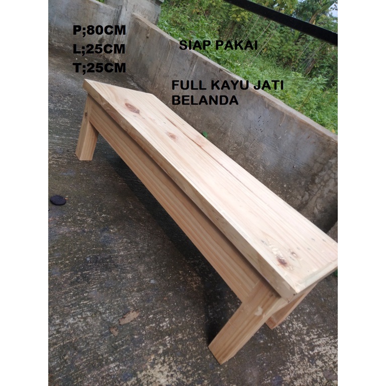 Jual meja kayu jati belanda P80 L25 T25 meja aquarium meja serbaguna ...