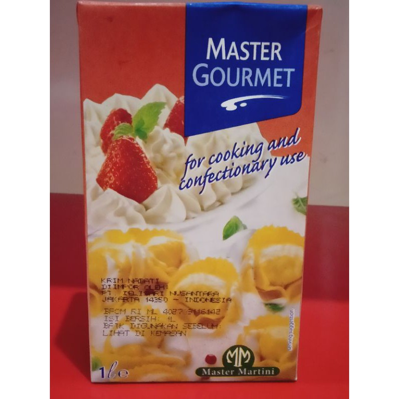 Jual Grab Only !!! Cooking Cream Master Gourmet - 1L | Shopee Indonesia