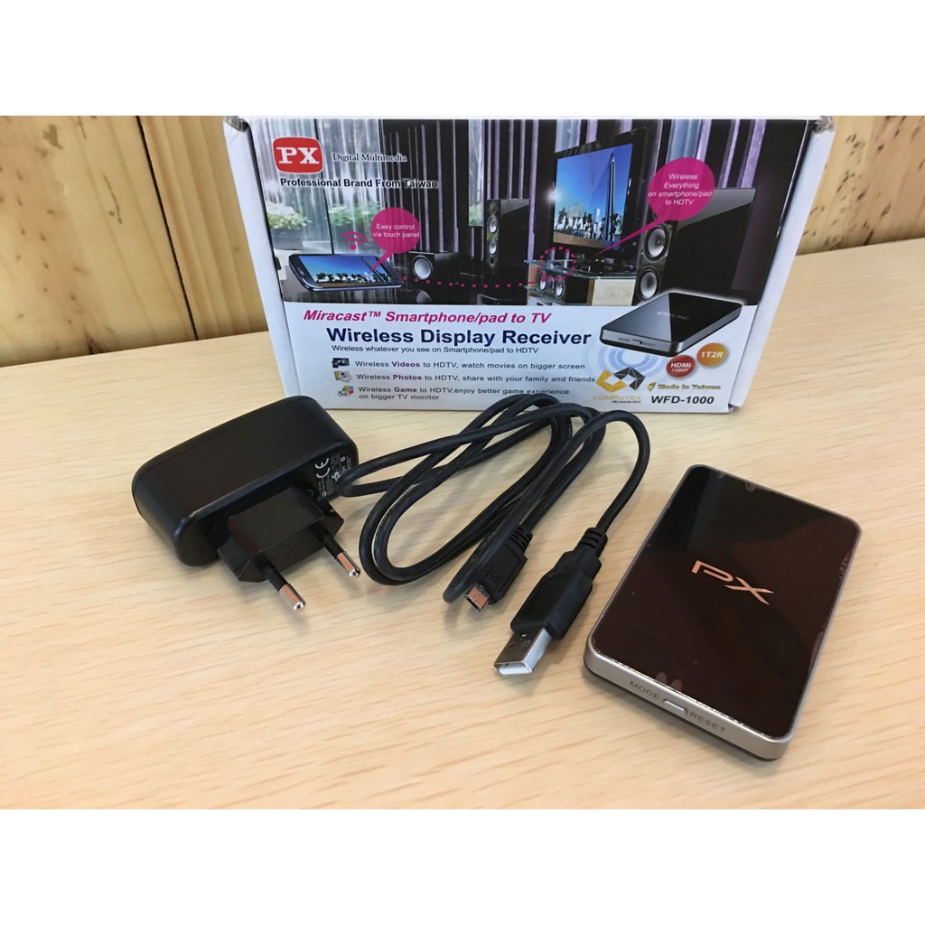 Jual MiracastCast PX WFD-1000 Wireless Display Receiver HDMI Wifi TV ...