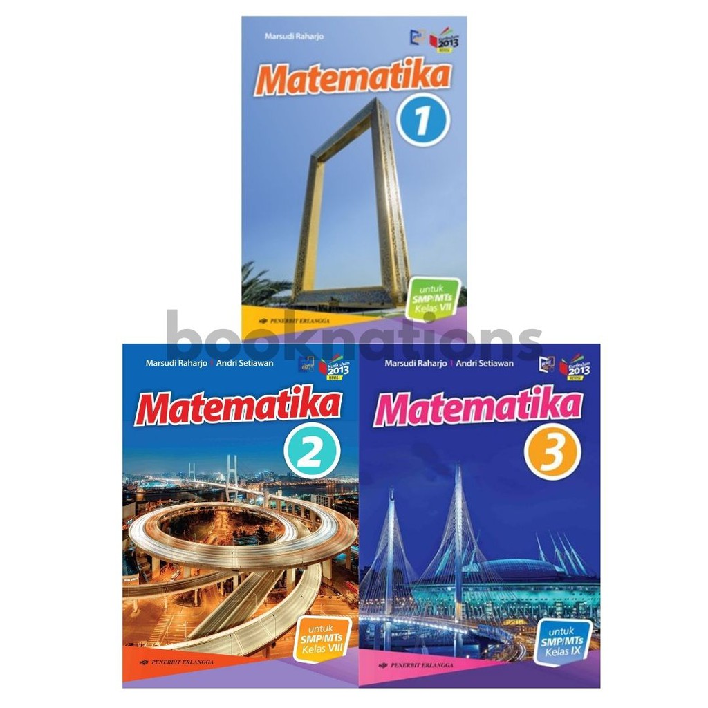 Jual BUKU MATEMATIKA SMP KELAS 7 8 9 ERLANGGA MARSUDI | Shopee Indonesia