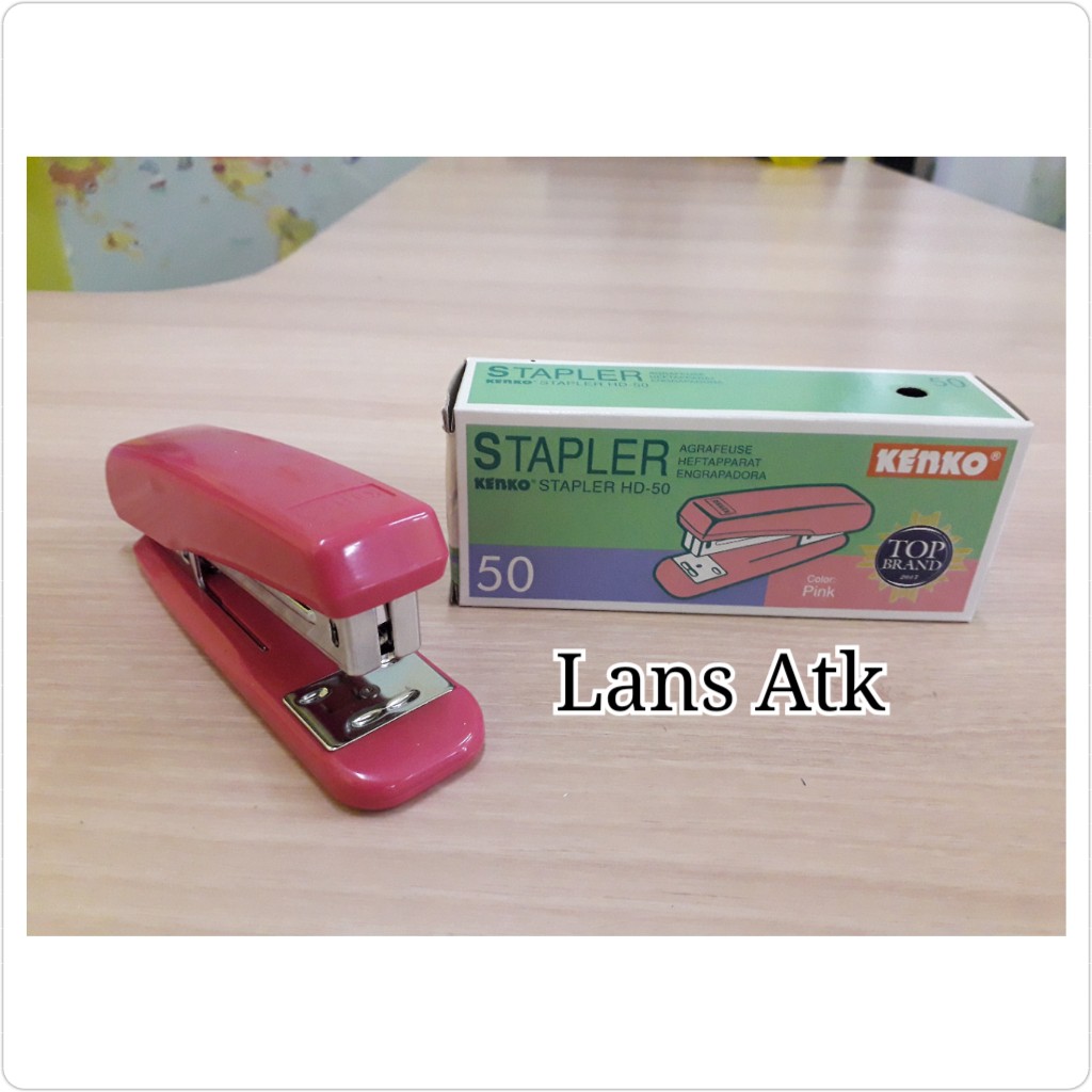 Jual Stapler HD-50 Besar KENKO / staples HD-50 KENKO (50140) | Shopee ...